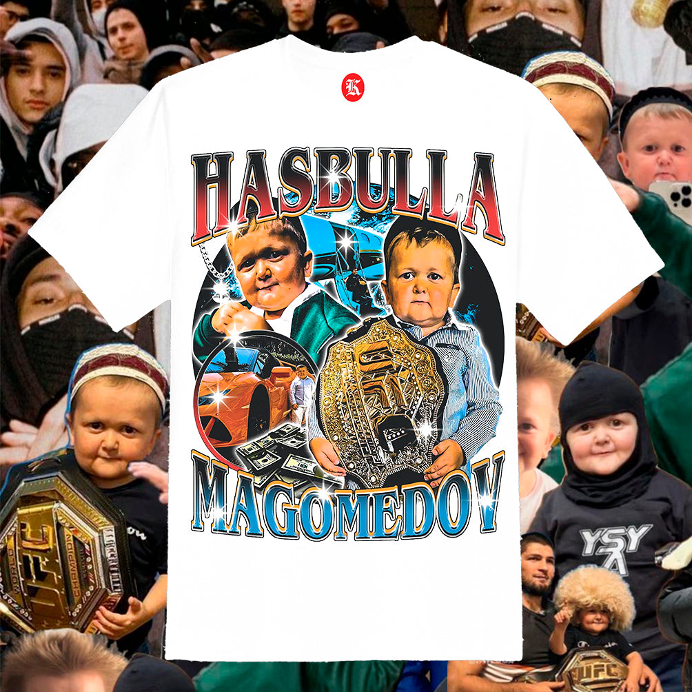 HASBULLA WHITE TEE – La Kultura